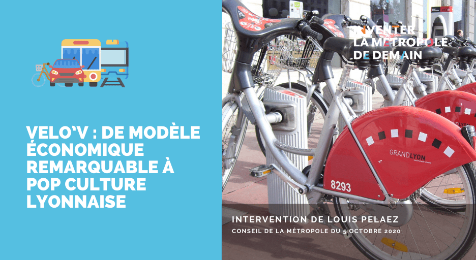Velo’v de modèle économique remarquable à Pop Culture Lyonnaise ...