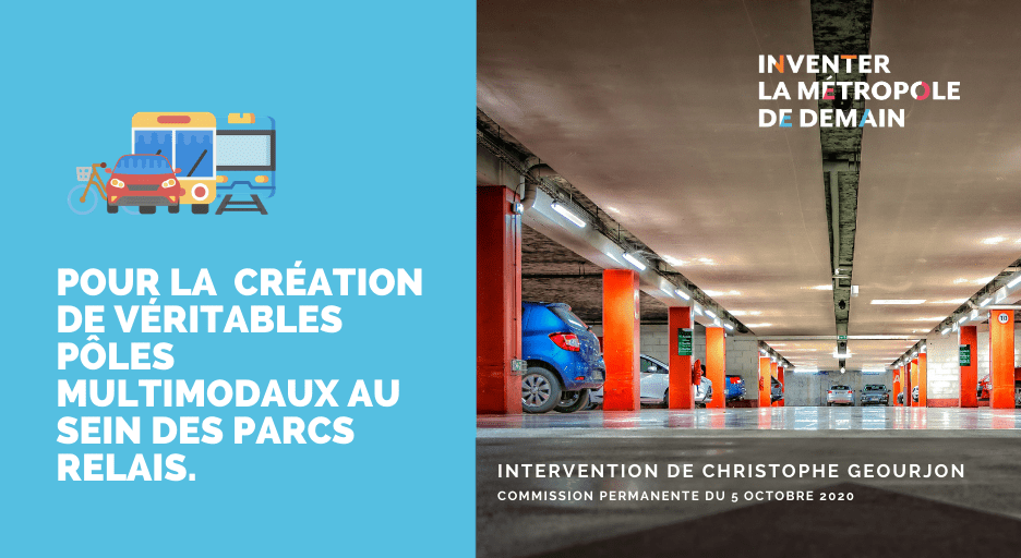 Pour la création de véritables pôles multimodaux au sein des parcs ...
