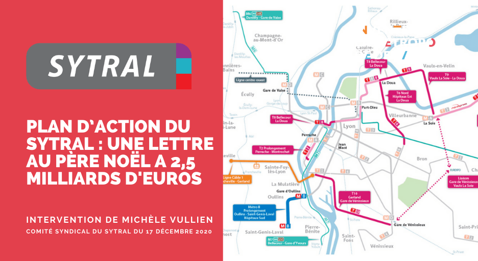 Plan d’action du SYTRAL : une lettre au Père Noël a 2,5 milliards d ...